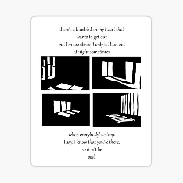 "bluebird" Sticker for Sale by strangeunicorn | Redbubble