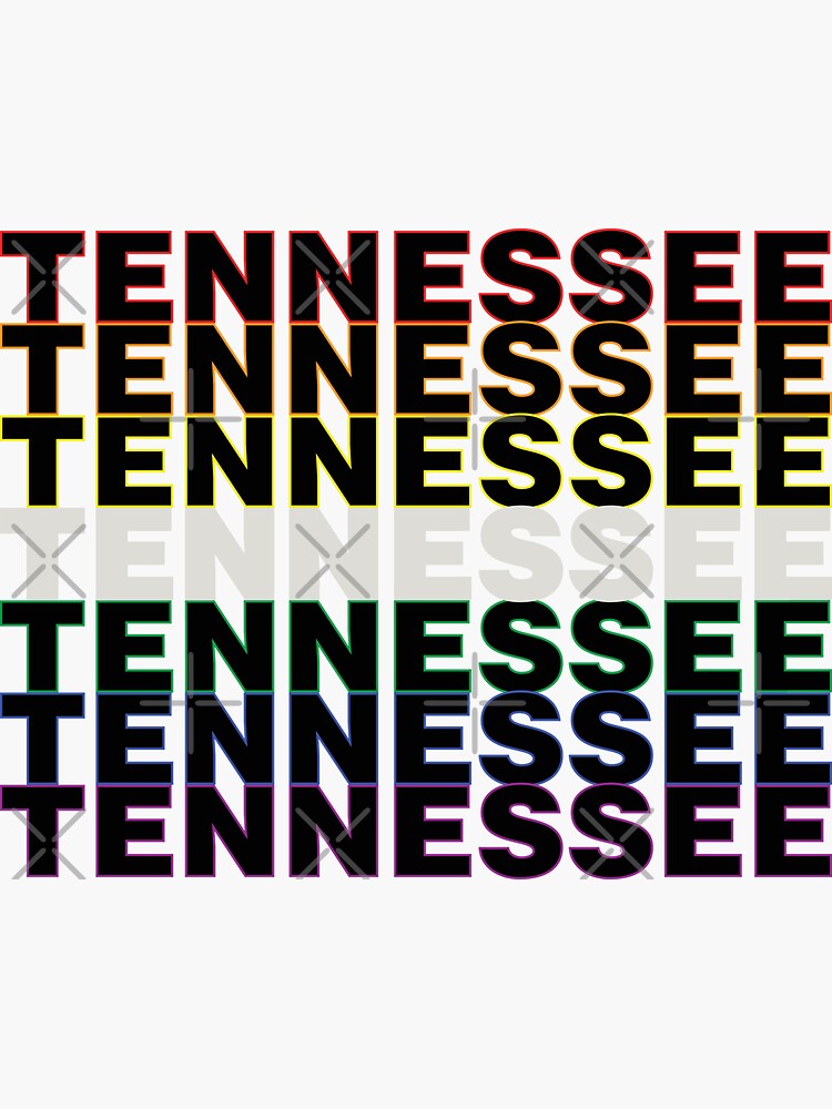 "Tennessee Pride" Sticker for Sale by lobstershorts | Redbubble
