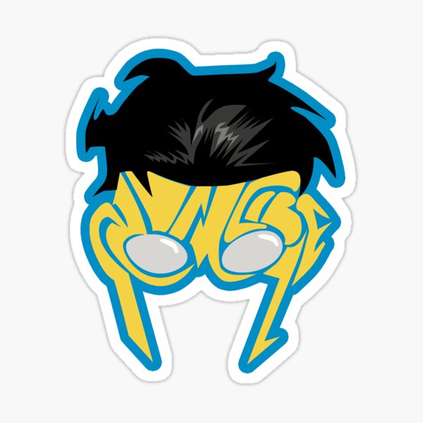 "INVINCIBLE | Mark Grayson Graphic Sticker" Sticker by ccreatzstudio ...