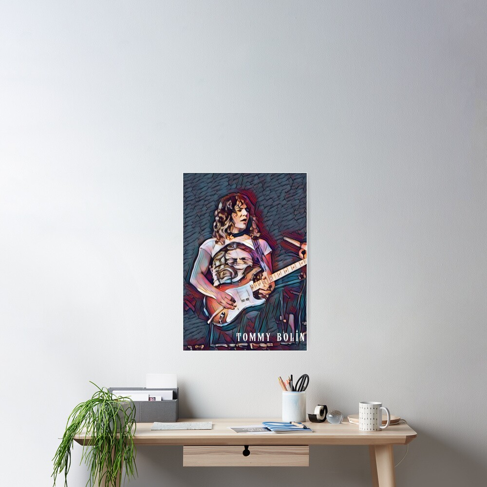 "Tommy Bolin " Poster by NinaJG007 | Redbubble
