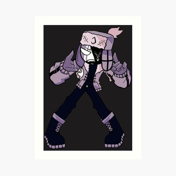 "Ruv FNF (Friday Night Funkin)" Art Print for Sale by Atsuhiro | Redbubble