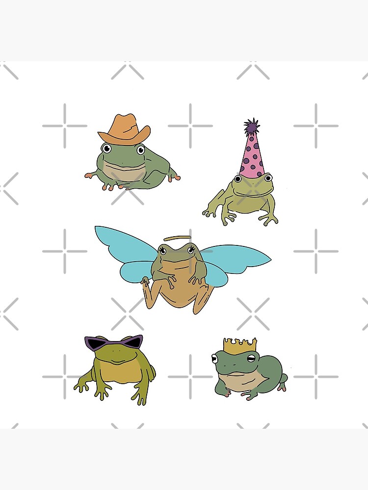 "frog pack" Poster by shakiraa | Redbubble