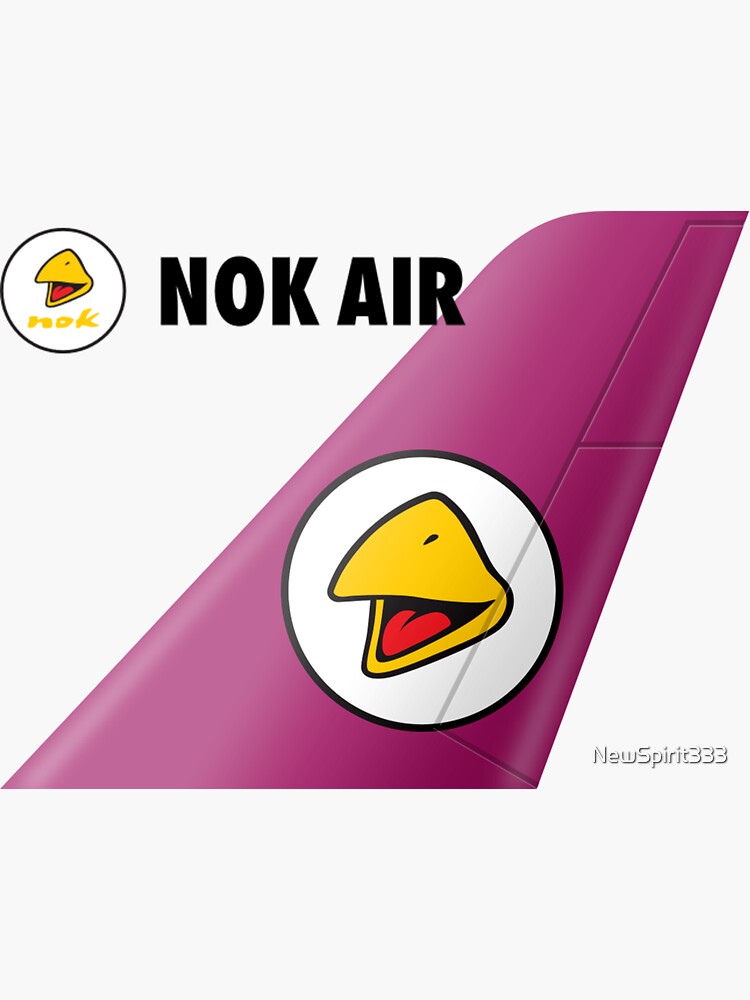 "Nok Air Logo" Sticker for Sale by NewSpirit333 | Redbubble