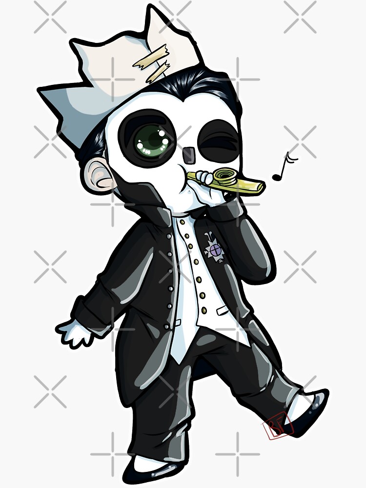 "kazoo king " Sticker for Sale by Afoxwitch | Redbubble