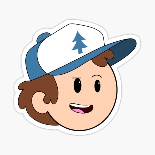 "Dipper Pines! (LA Design)" Sticker for Sale by LapisArtz | Redbubble