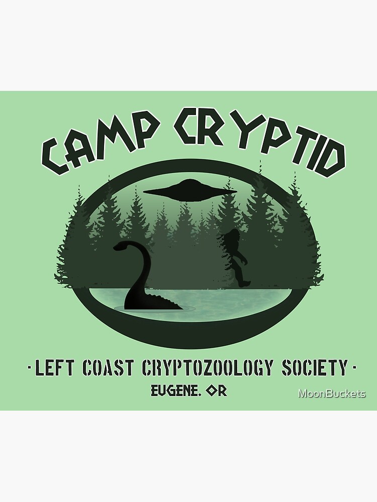 "Camp Cryptid" Tapestry for Sale by MoonBuckets | Redbubble