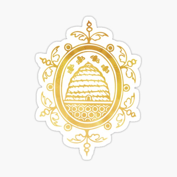 "Decorative Bee Hive" Sticker for Sale by PanicDay | Redbubble