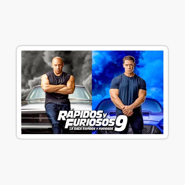 "FAST AND FURIOUS 9" Sticker by bacon2020 | Redbubble