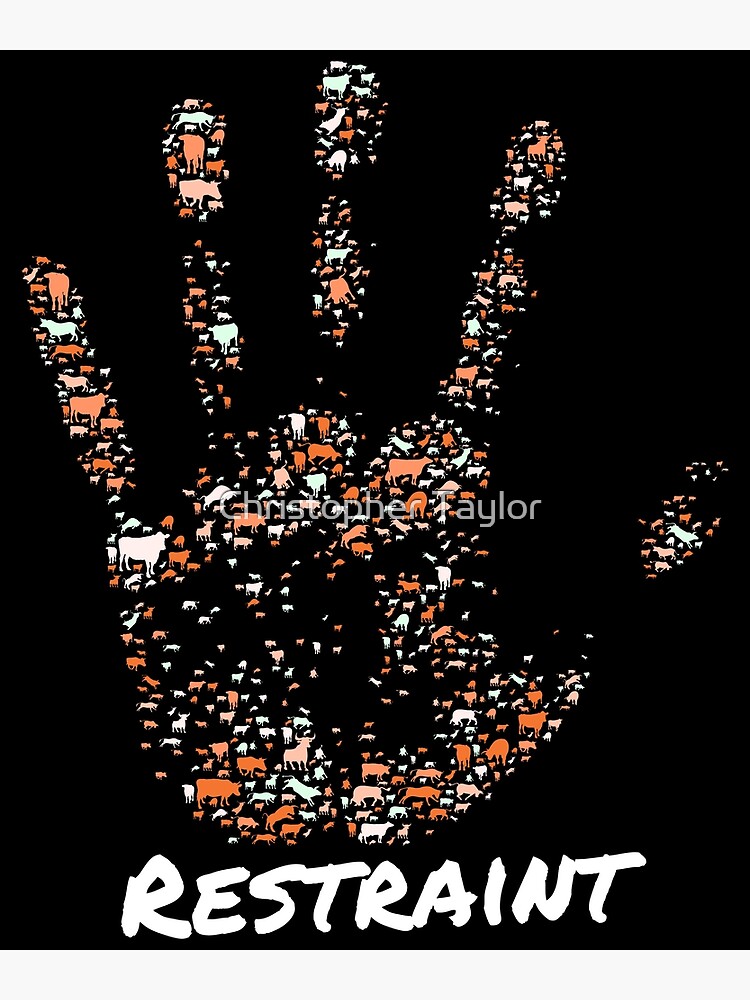 "Stop Beef Cattle Restraint" Poster for Sale by ctaylorscs | Redbubble