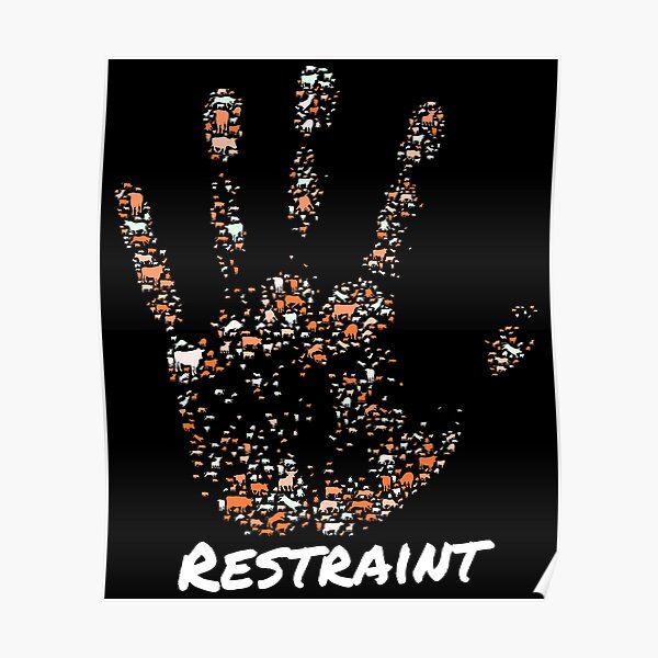 "Stop Beef Cattle Restraint" Poster for Sale by ctaylorscs | Redbubble