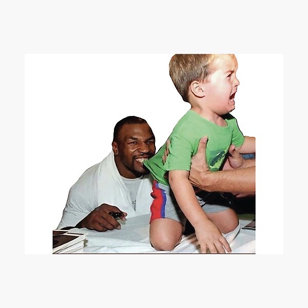 "Mike Tython Meme" Photographic Print for Sale by naddyicecreates ...