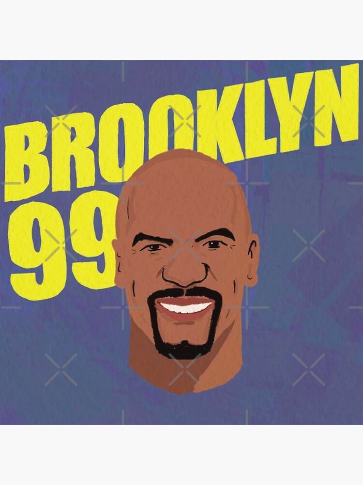 "Terry Jeffords | B99" Sticker for Sale by 3005Garments | Redbubble