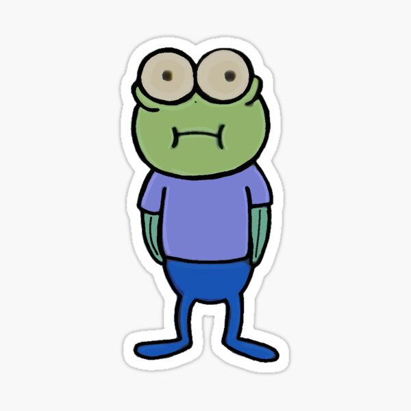 "Spongebob Hoopla Fish" Sticker for Sale by shreyav | Redbubble