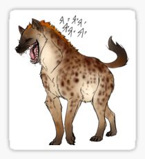 Hyena: Stickers | Redbubble