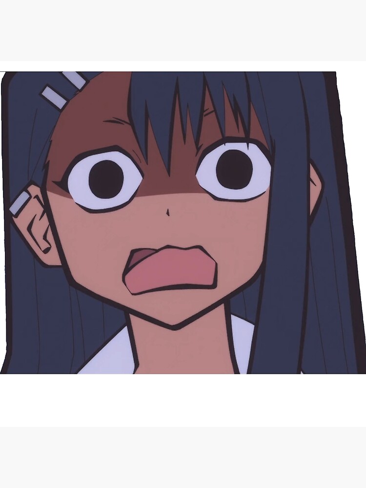 "nagatoro Hayase shocked" Photographic Print by snailhunter66 | Redbubble