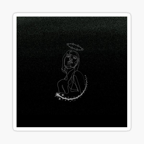 "Star Girl" Sticker for Sale by theakash | Redbubble