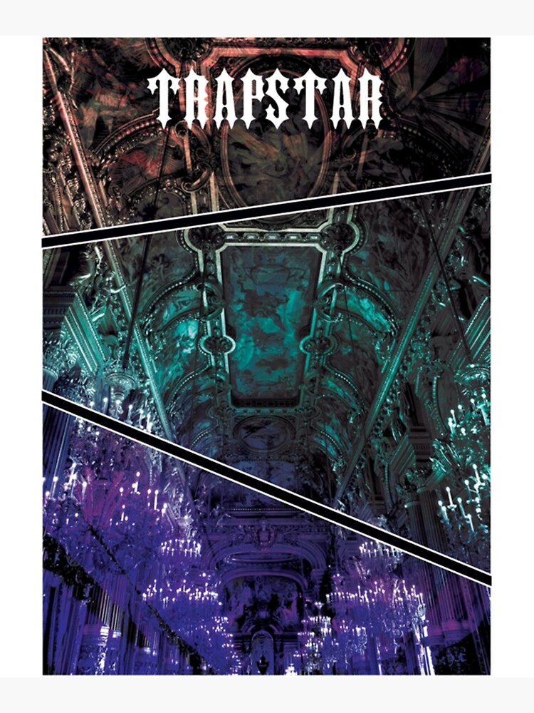 "Trapstar" Poster by BlancheBrennaa | Redbubble
