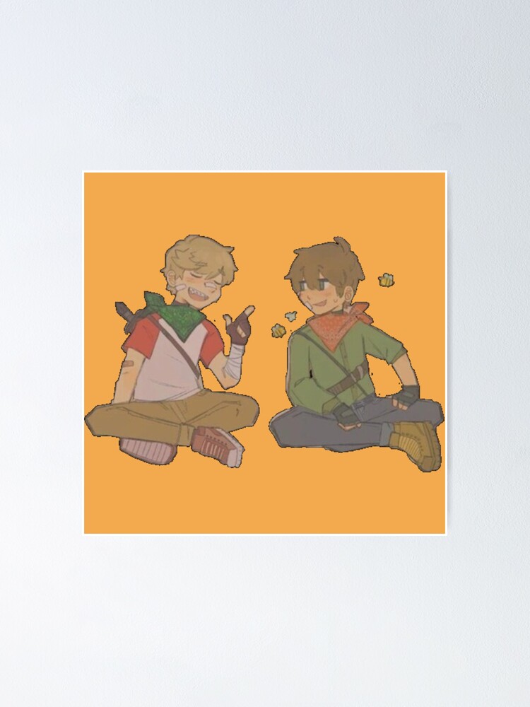 "Tommyinnit and Tubbo merch " Poster for Sale by Adammccutchen | Redbubble