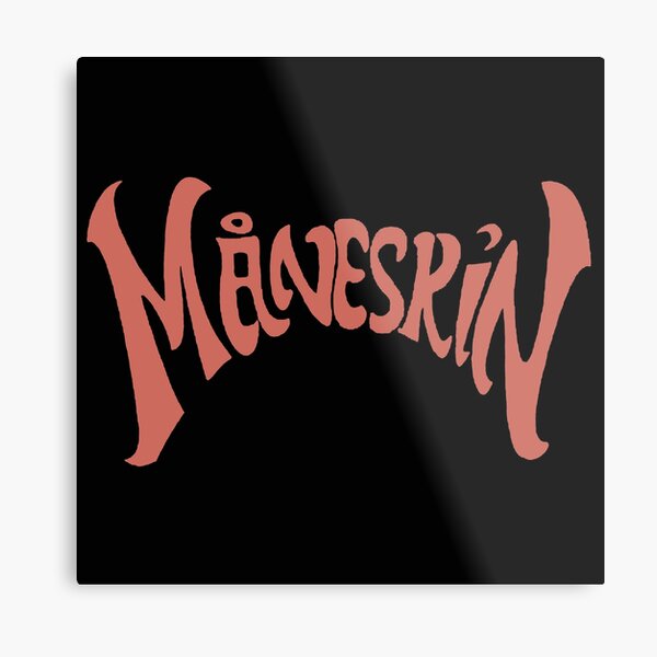 "Maneskin logo" Metal Print for Sale by Carmens-World | Redbubble