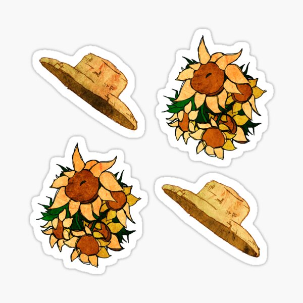 "Vincent" Sticker for Sale by Freckled | Redbubble