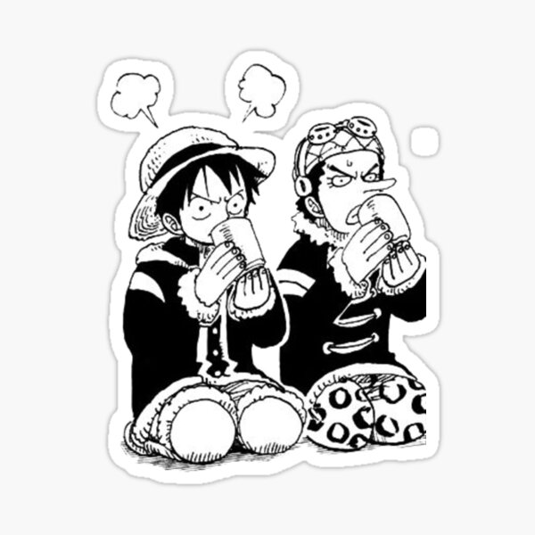 "luffy and ussop " Sticker by JUSTASHOP10 | Redbubble