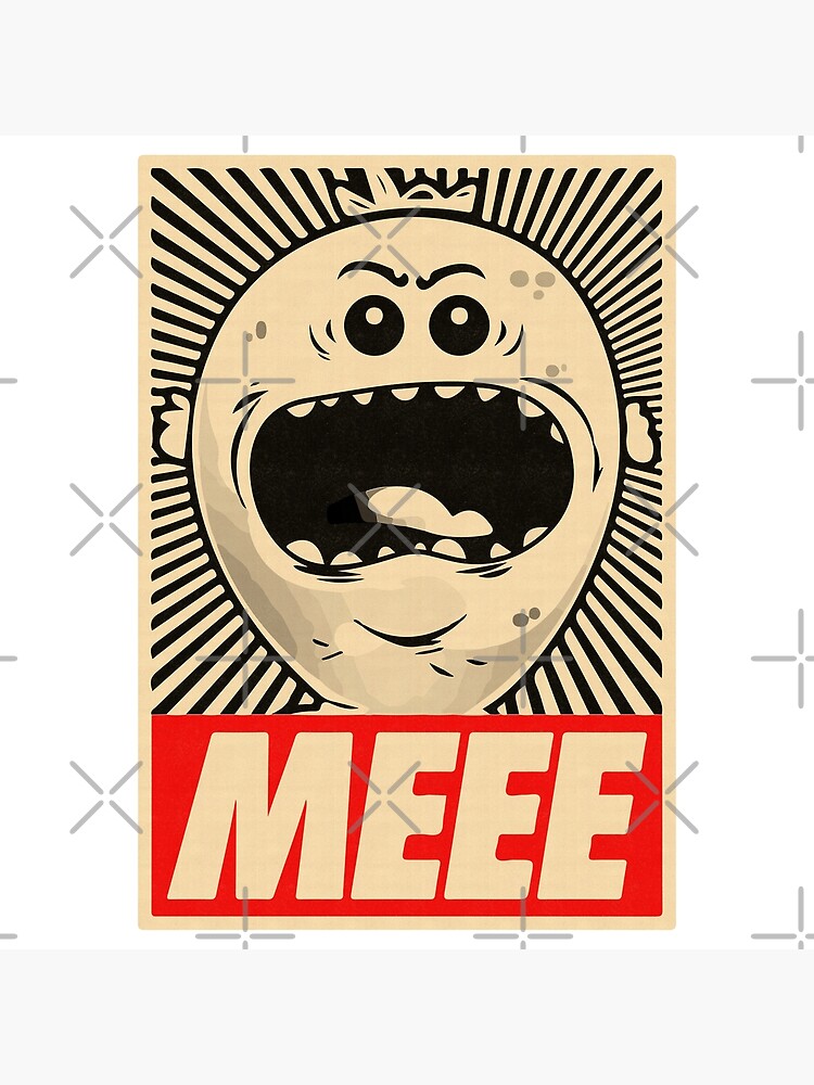 "meee" Poster by cremadesign | Redbubble