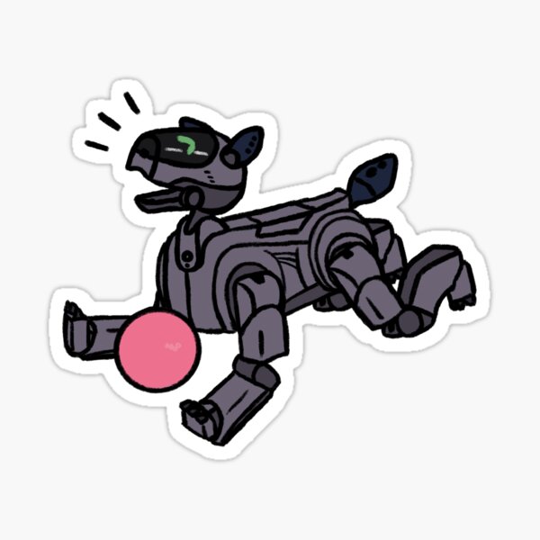 "Happy Aibo 210" Sticker for Sale by Lake-art | Redbubble