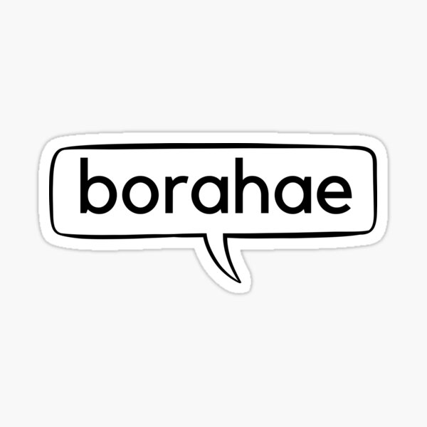 "Borahae Purple You BTS" Sticker for Sale by thegraypocket | Redbubble