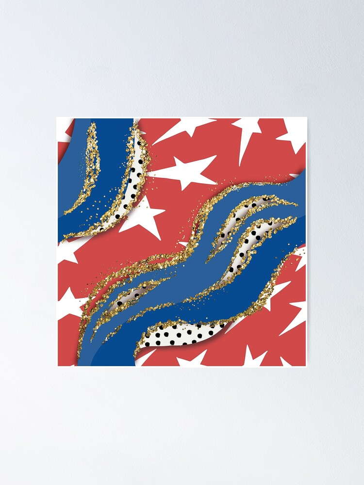 "Independence Day, July 4th Declaration Day" Poster for Sale by ...