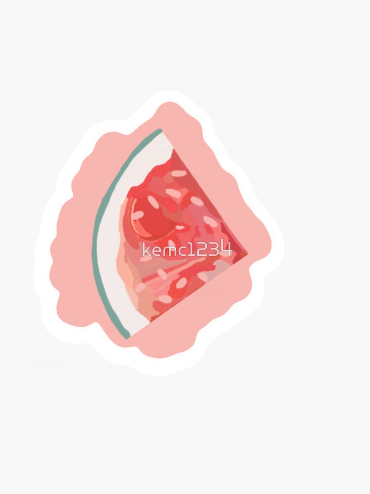 "Watermelon sticker Watermelon Sugar Harry Styles Inspired" Sticker for ...