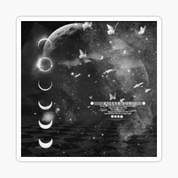 "moon aesthetic" Sticker for Sale by YuiQ | Redbubble