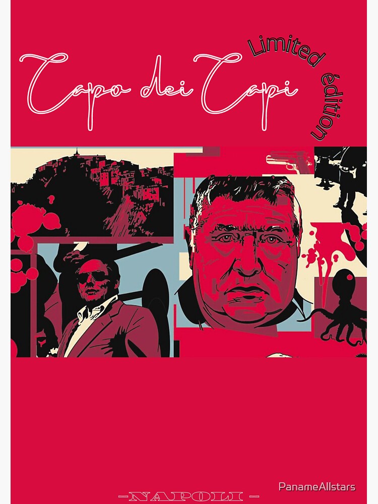 Pegatina «Capo dei capi napoli edición limitada» de PanameAllstars ...