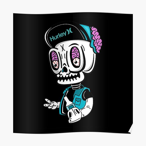 "Hurley Surf and Skateboarding" Poster for Sale by zdkcancerv | Redbubble
