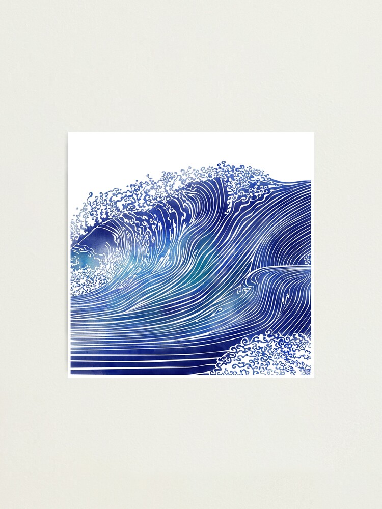 "Pacific Waves" Photographic Print for Sale by sirenarts | Redbubble