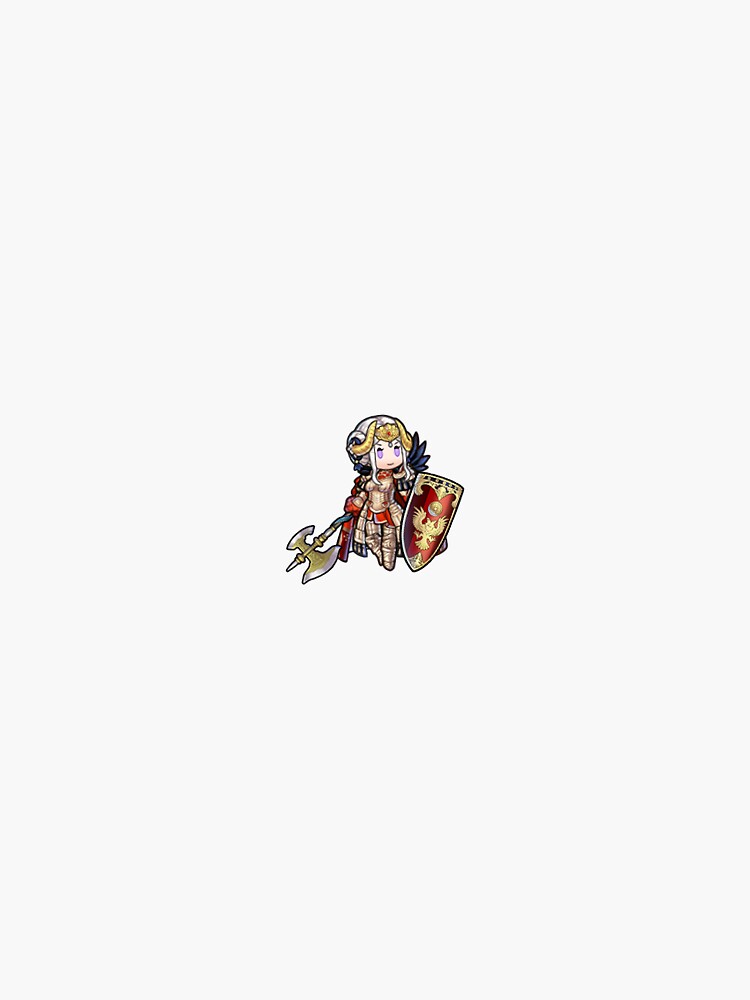"Fire Emblem Three Houses Heroes Edelgard Sprite" Sticker for Sale by ...