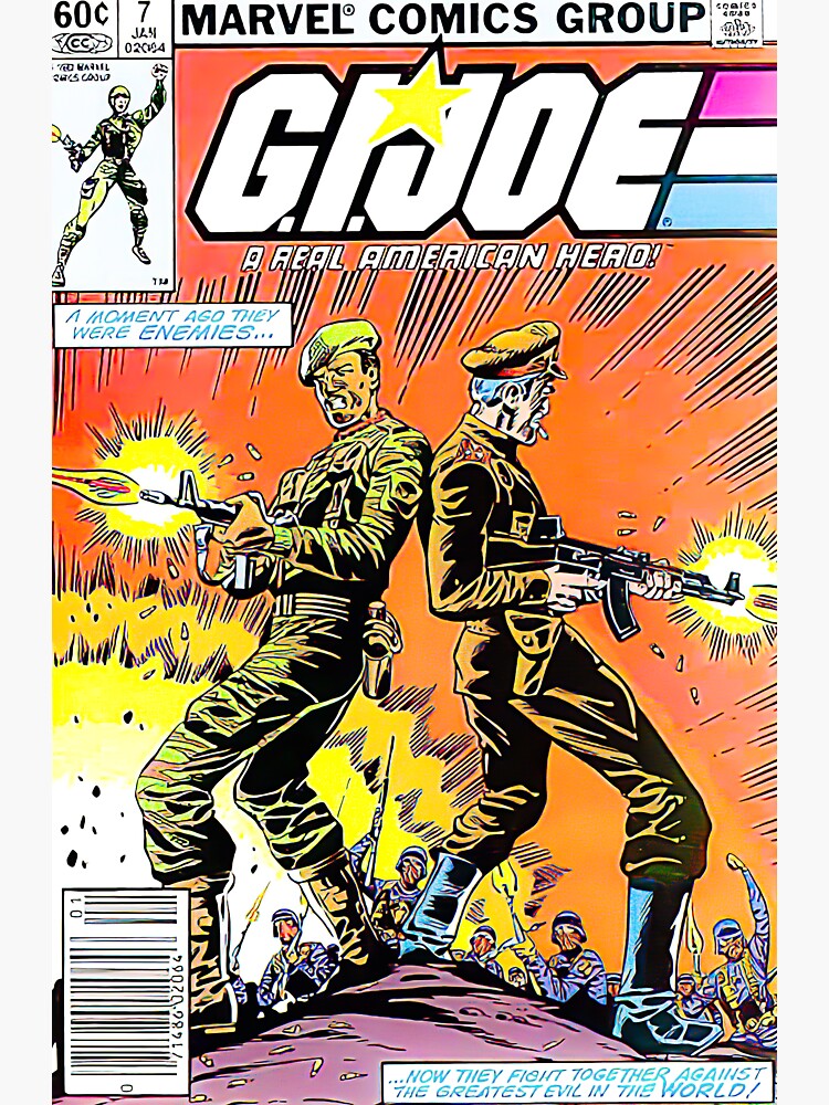 "Gi Joe " Sticker for Sale by GiJoeeeee | Redbubble