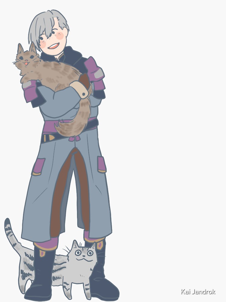 "Ashe sticker" Sticker for Sale by WhimsyLion | Redbubble