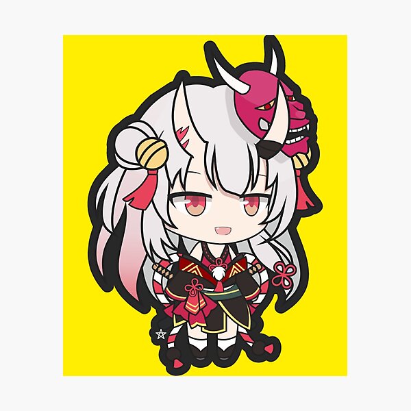 "Nakiri Ayame - Hololive " Photographic Print by CalliopeCelinaa ...