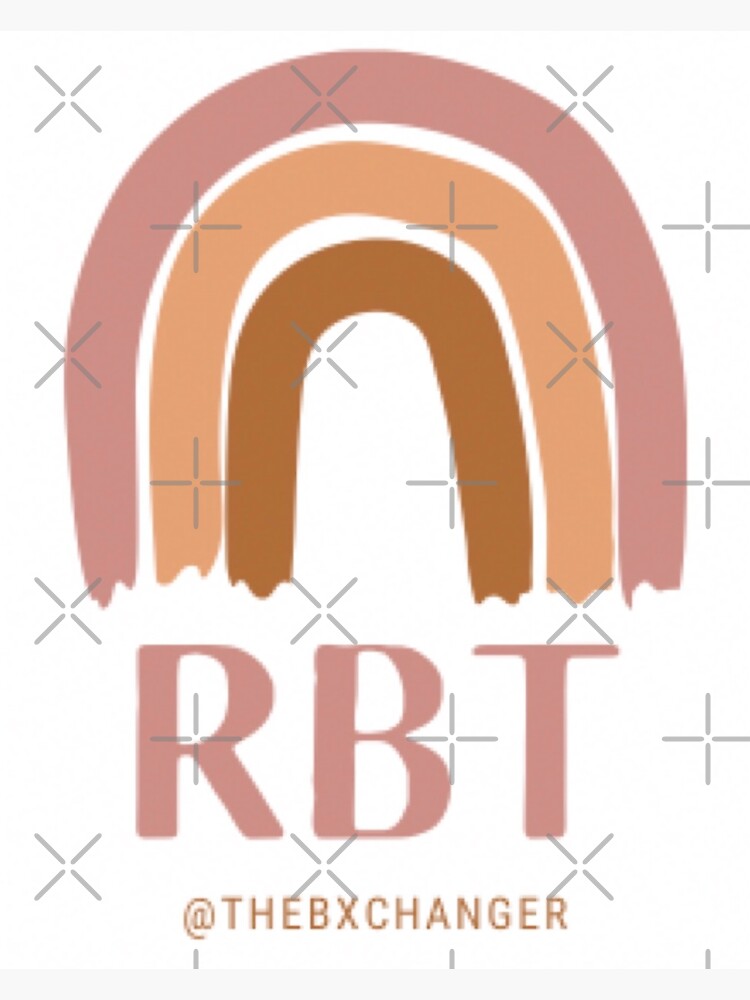 "RBT rainbow " Sticker by TheBxChanger | Redbubble