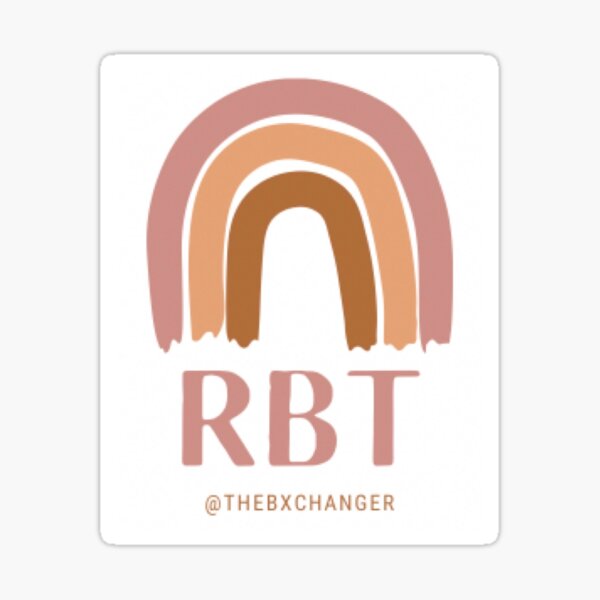 "RBT rainbow " Sticker by TheBxChanger | Redbubble