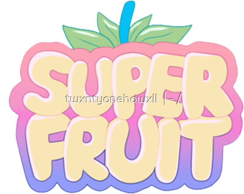 Superfruit: Stickers | Redbubble