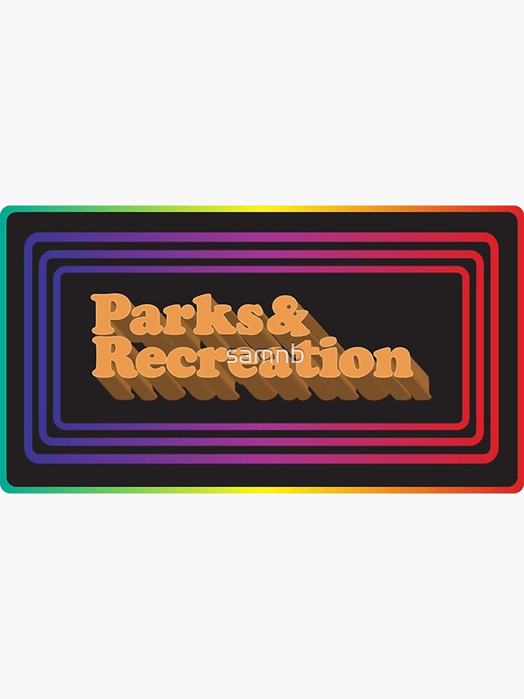 "Parks and Rec - Limited Edition Logo" Sticker for Sale by samnb ...