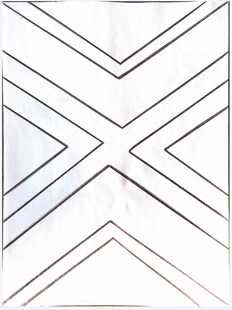 "Geometrical Abstract design with Rectangle and Triangles, Pen-Pencil ...