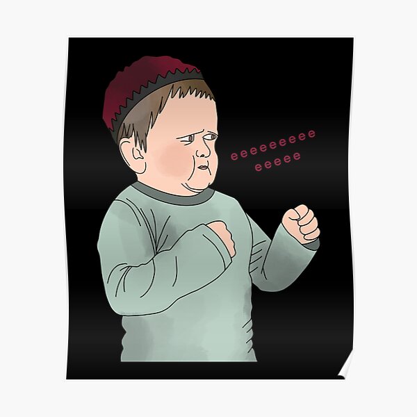 "Hasbulla" Poster for Sale by elizabeth-olwen | Redbubble