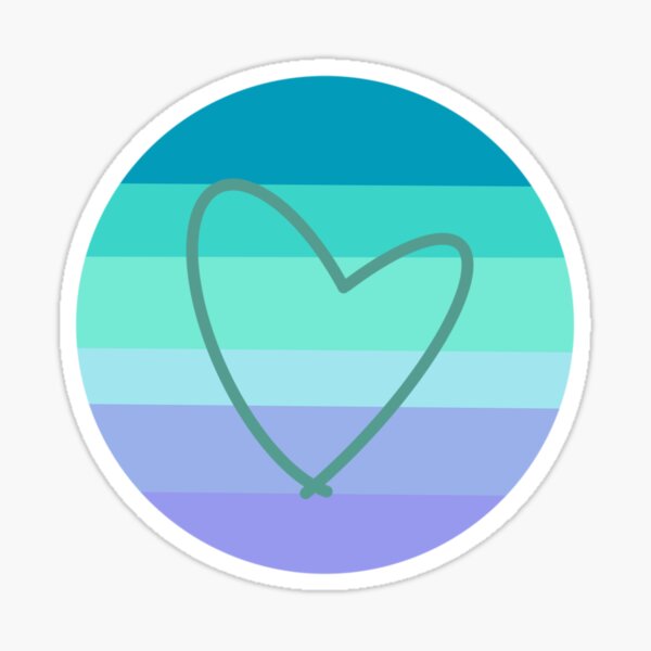 "PRIDE HEARTS | Neptunic" Sticker for Sale by 4Flagyz | Redbubble