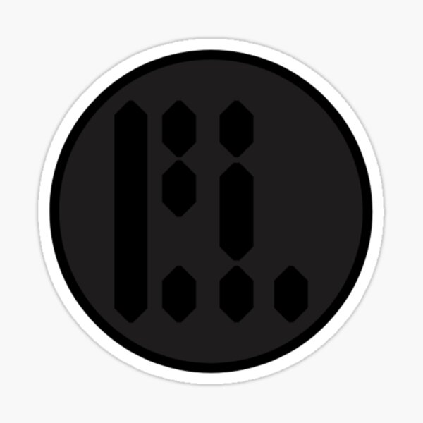 "Pitch Black TBL Logo" Sticker for Sale by TBLredbubble | Redbubble