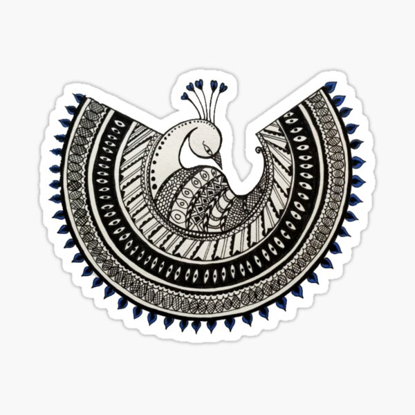 "Mandala" Sticker for Sale by VartikaSharma | Redbubble
