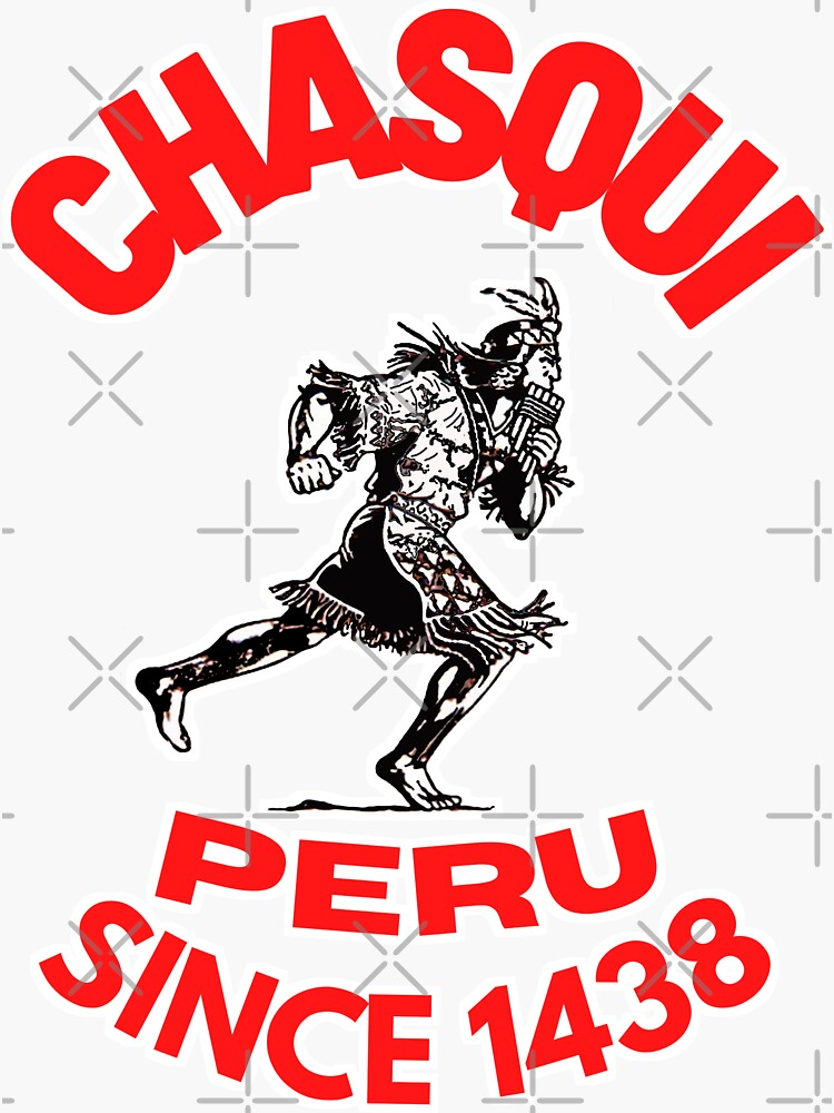 "Chasqui peruvian ,inca 1438" Sticker for Sale by erozzz | Redbubble