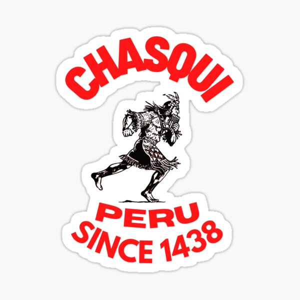 "Chasqui peruvian ,inca 1438" Sticker for Sale by erozzz | Redbubble