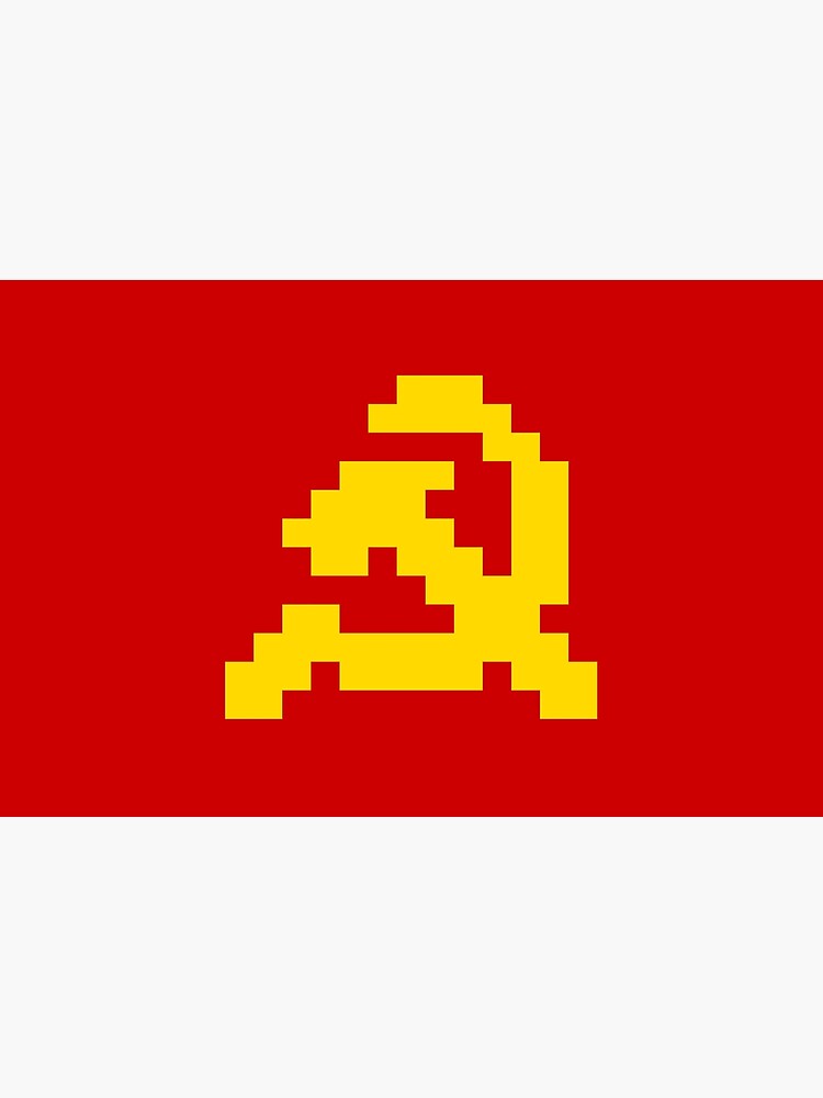 "Hammer and Sickle Pixel Art" Zipper Pouch for Sale by Mafi-House ...
